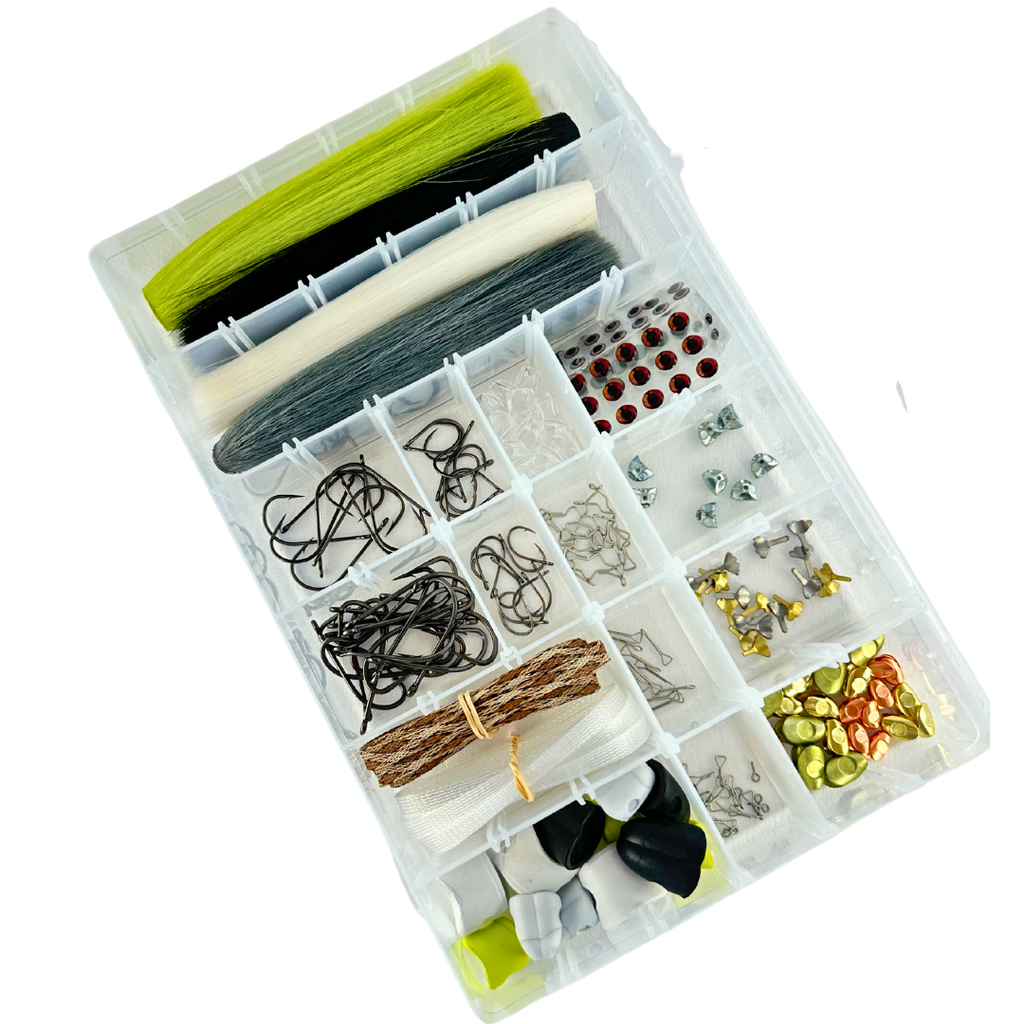 Bench Booster - Saltwater Flies Materials Assortment - Flymen Fishing ...