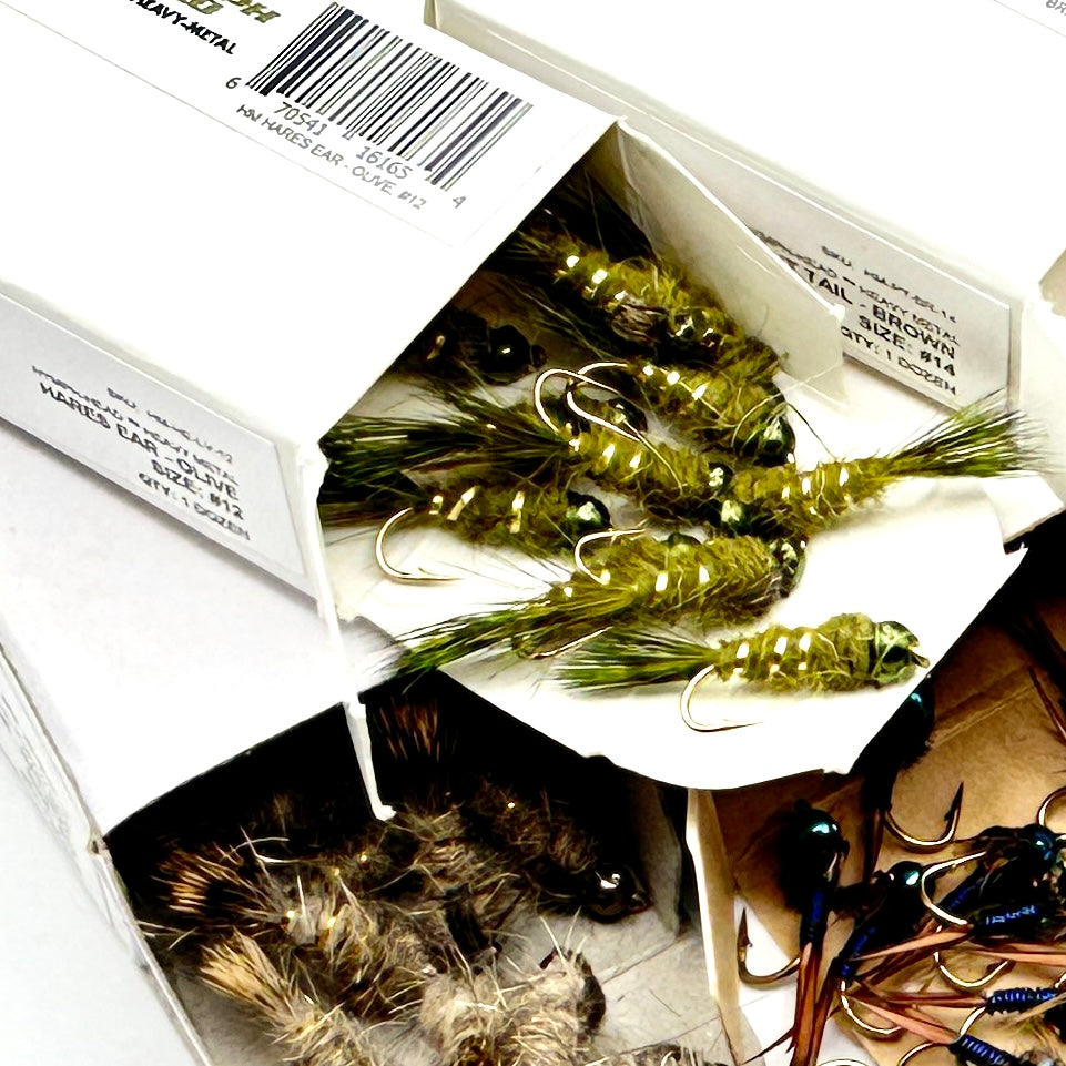 NH Heavy Metal Nymph Dozens – Limited Edition - Flymen Fishing Company