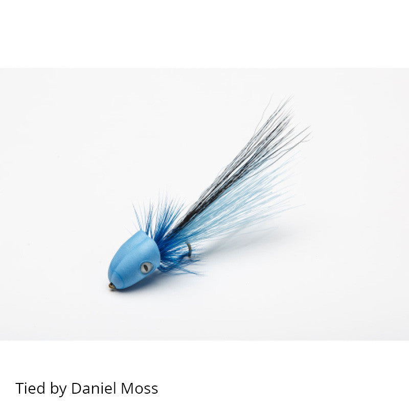 Synthetic Deer Lure Fish-Skull Faux Bucktail (Charcoal Grey ...