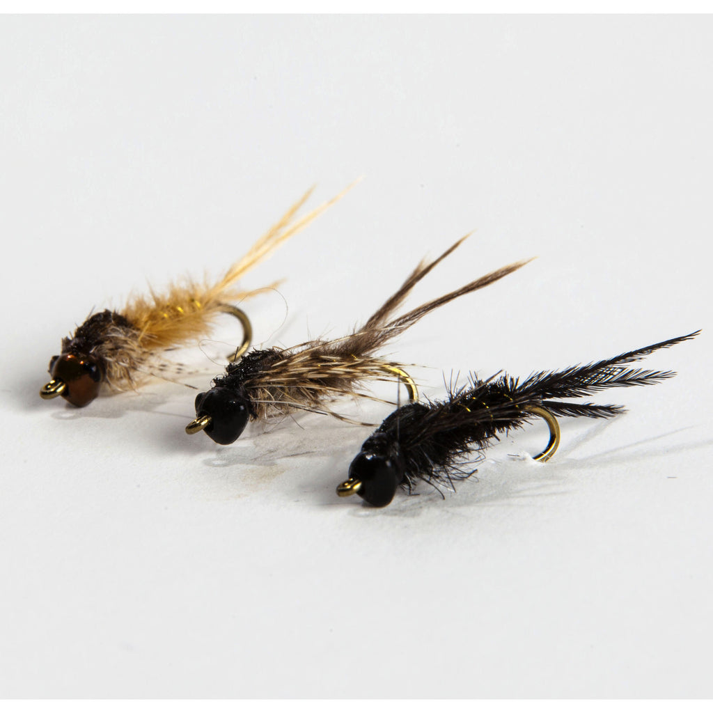 Nymph-Head® Evolution™ Mayfly Swimmer & Burrower tungsten beadheads ...