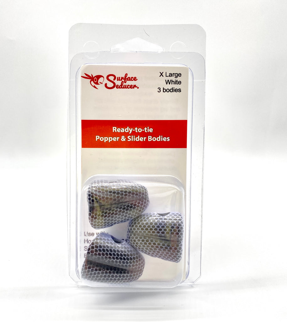 Surface Seducer® READY-TO-TIE popper bodies - Flymen Fishing Company