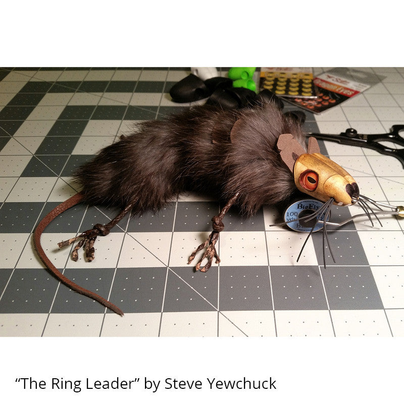 Surface Seducer® Double Barrel™ popper & slider body - Flymen Fishing ...