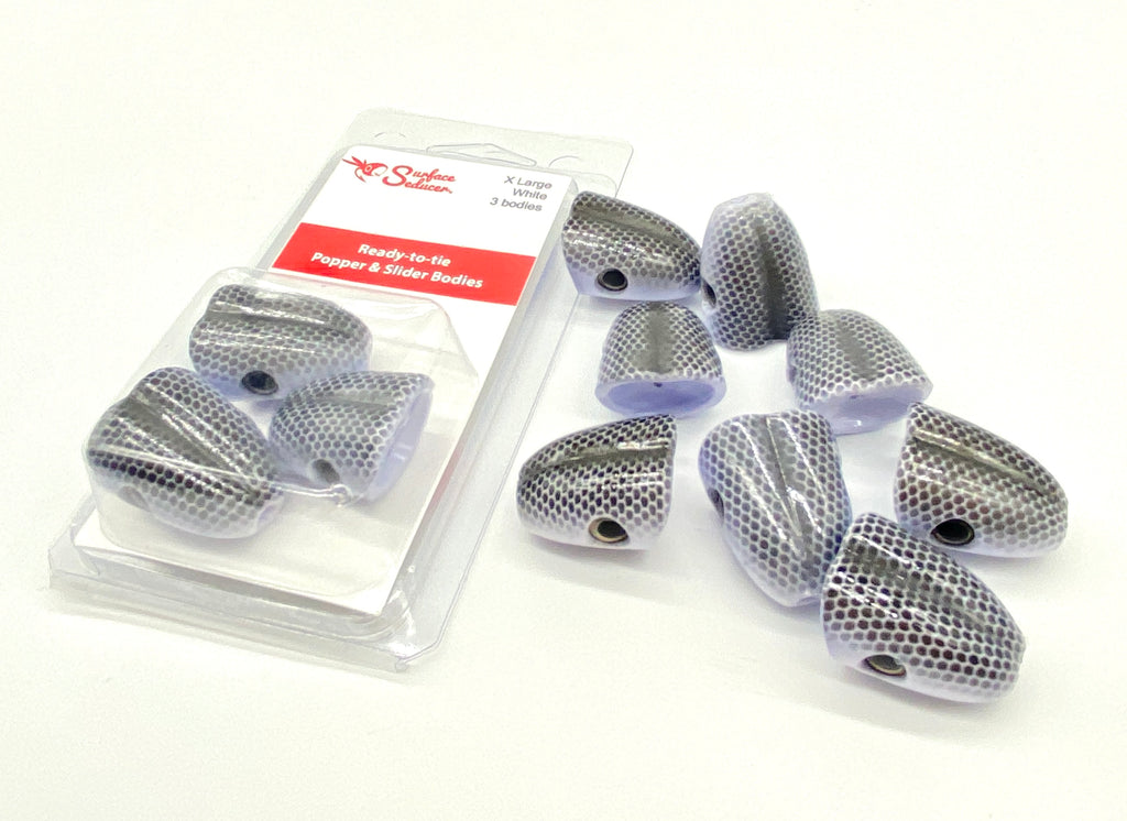 Surface Seducer® READY-TO-TIE popper bodies - Flymen Fishing Company