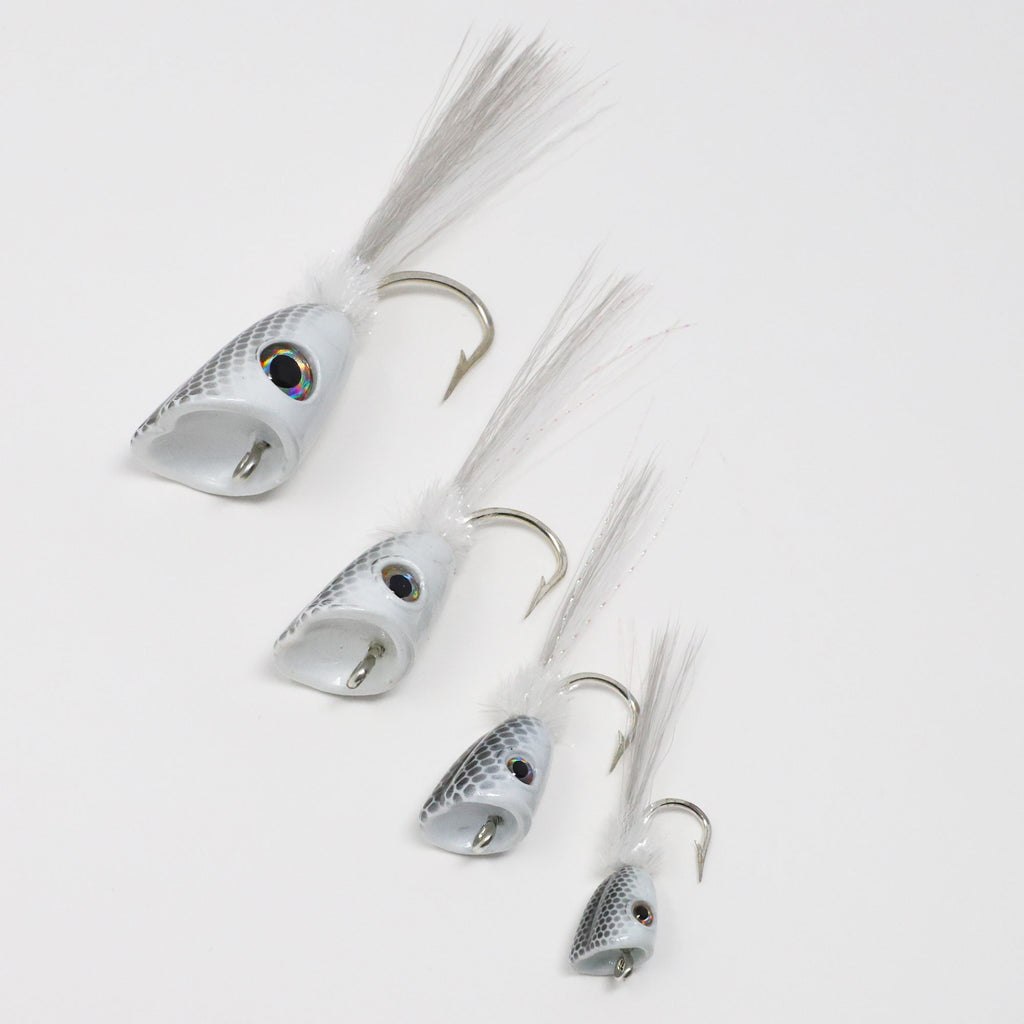 Surface Seducer® Double Barrel™ Baitfish Popper - Flymen Fishing Company