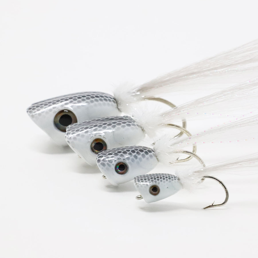 Surface Seducer® Double Barrel™ Baitfish Popper - Flymen Fishing Company