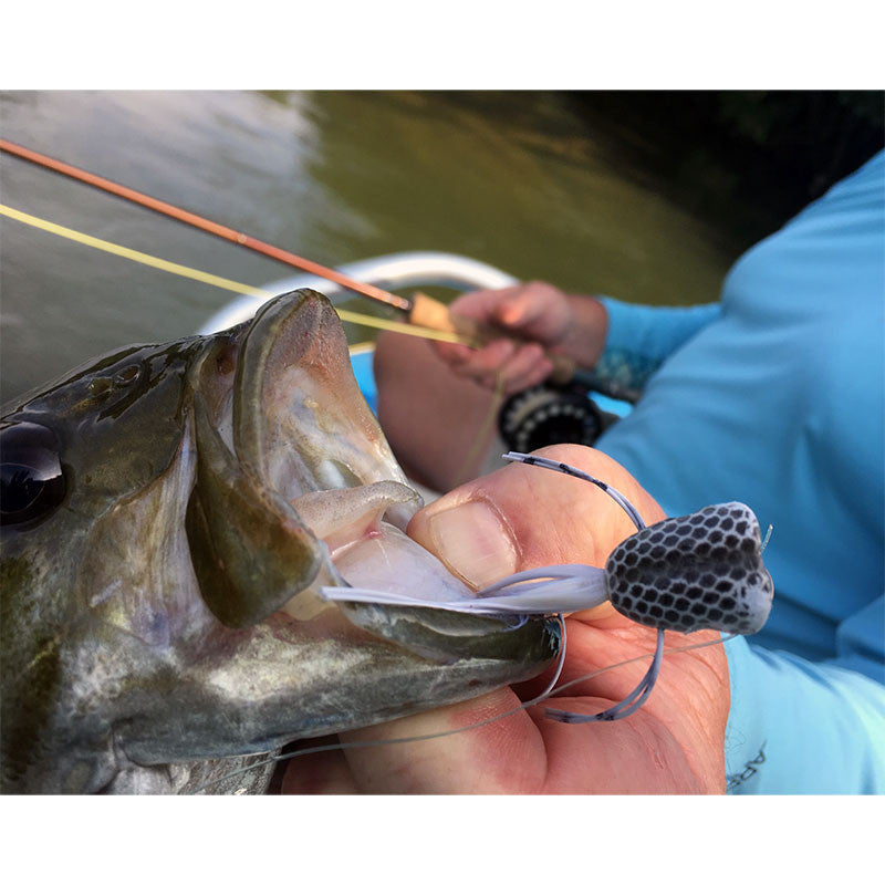 Surface Seducer® Double Barrel™ Bass Bug popper - Flymen Fishing Company