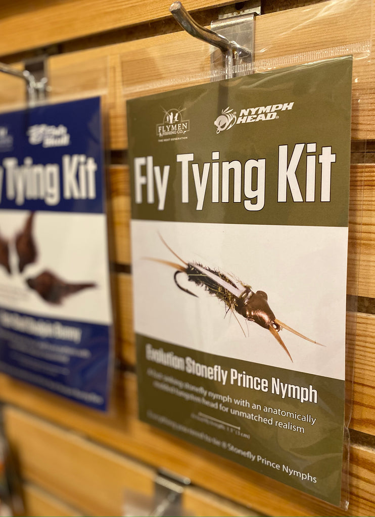 Fly Tying Kit: Nymph-Head Evolution Stonefly Prince Nymph - Flymen ...