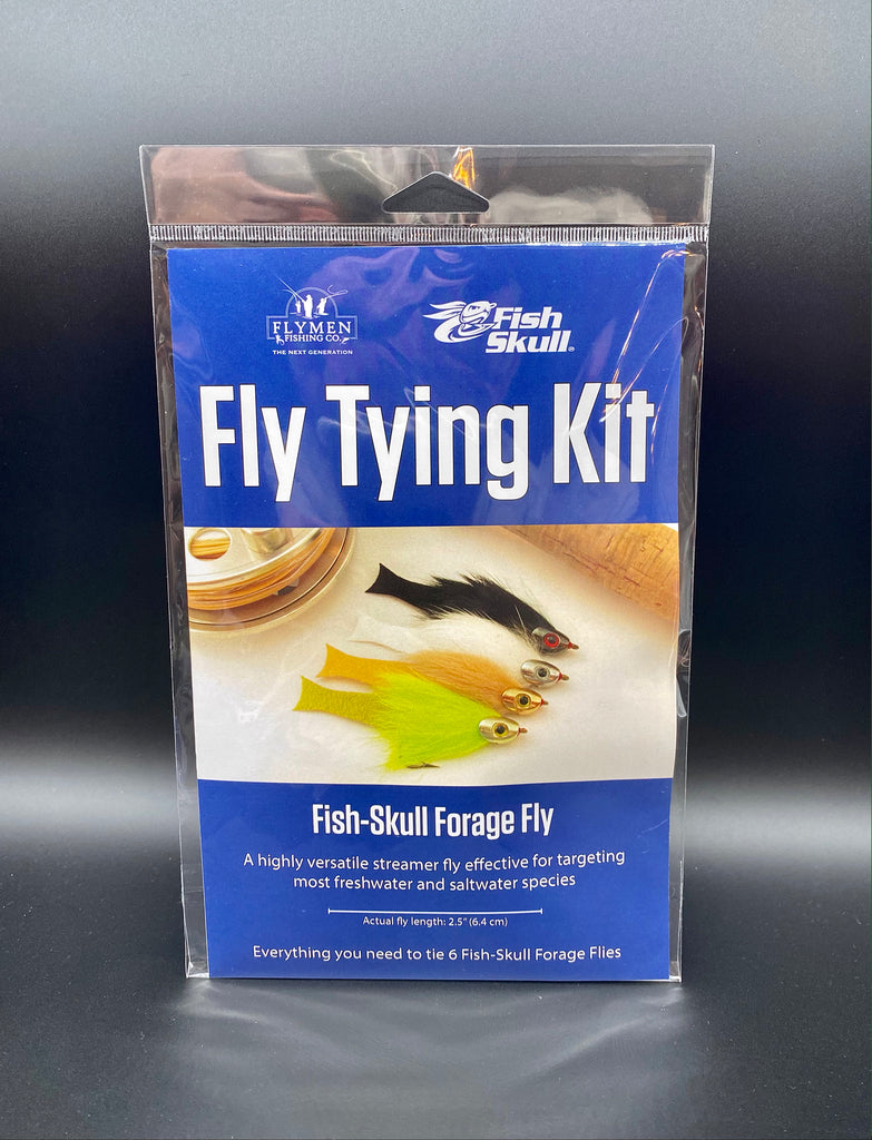 Fly Tying Kit: Fish-Skull Forage Fly - Flymen Fishing Company