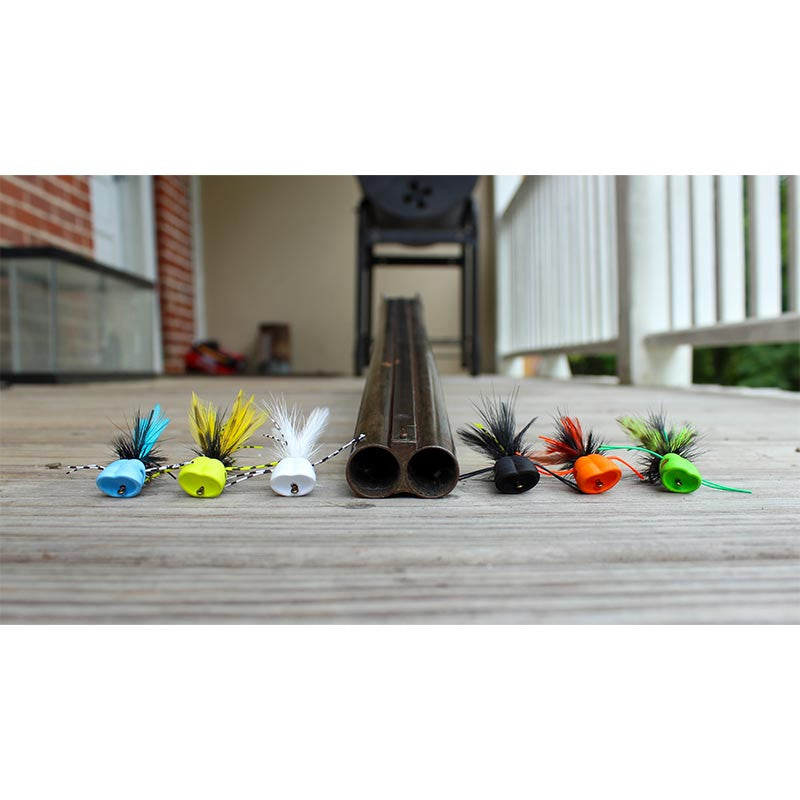 Surface Seducer® Double Barrel™ popper & slider body - Flymen Fishing ...