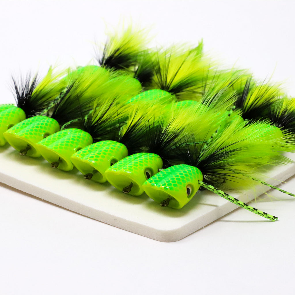 Surface Seducer® Double Barrel™ Bass Bug popper 2.0 - Flymen Fishing ...
