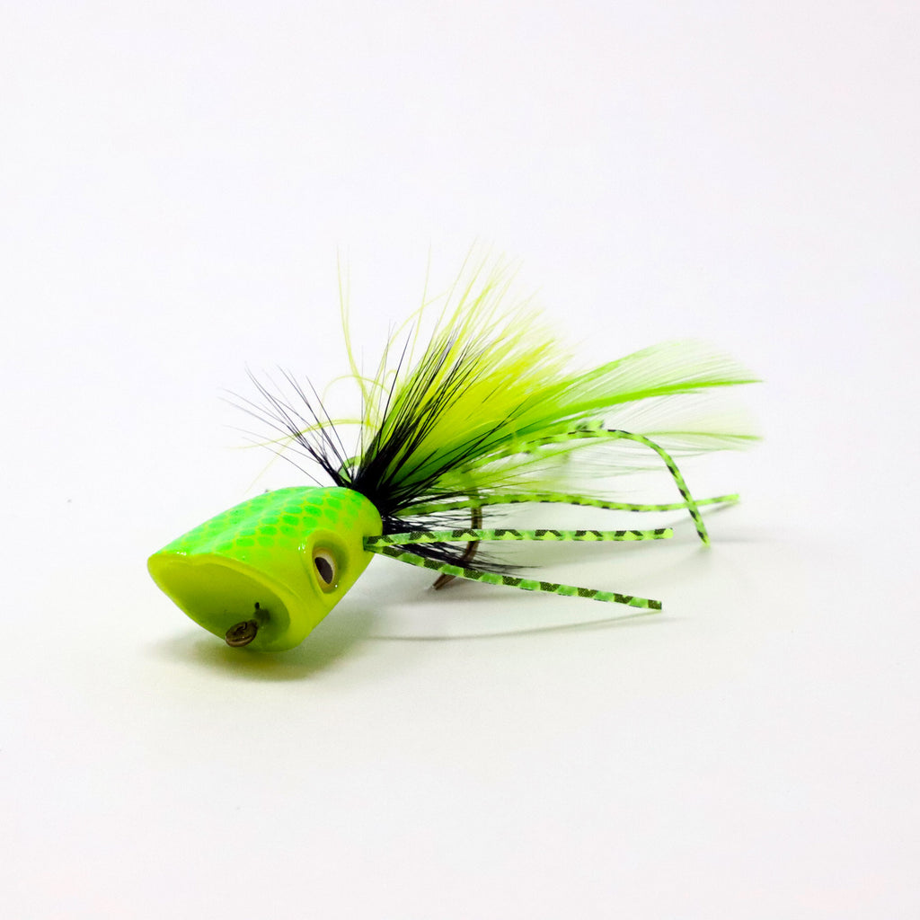 Surface Seducer® Double Barrel™ Bass Bug popper - Flymen Fishing Company