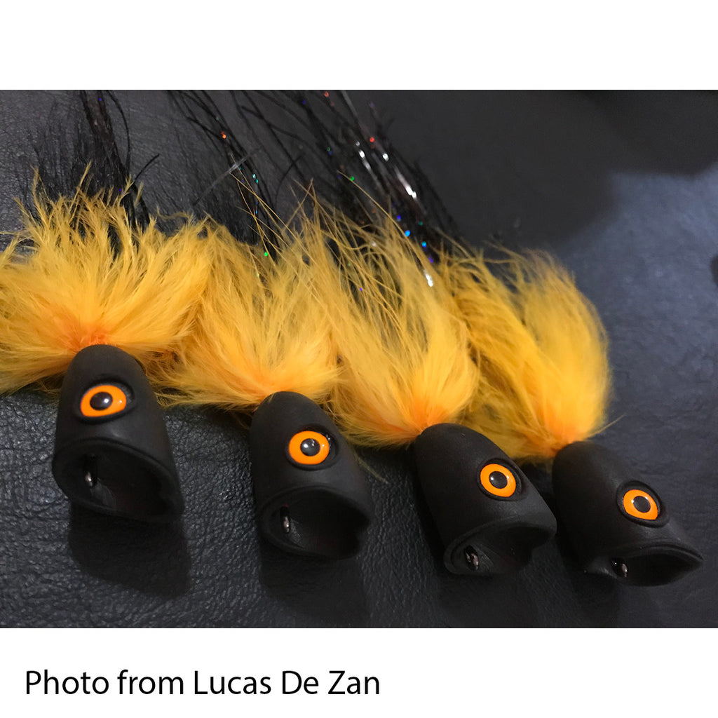 Surface Seducer® Double Barrel™ popper & slider body - Flymen Fishing ...